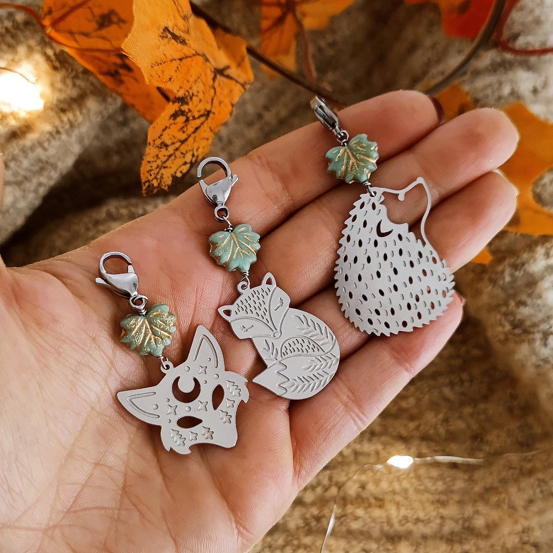 "Totem Animals" keychains/bag hooks – Lacchiappasognijewelry